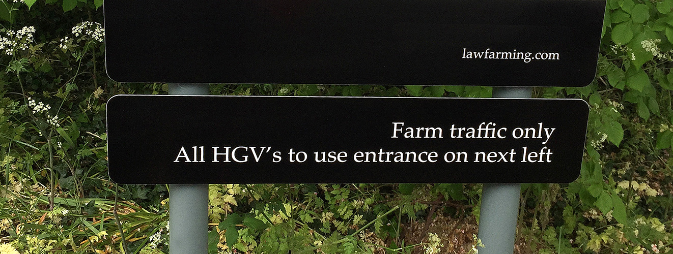 Farming Enterprise - Signage - Gardiner Design Associates