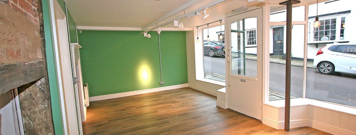 Historic shop unit - Interior design - Gardiner Design Associates